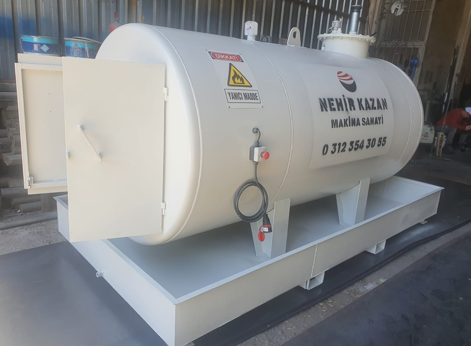 Mobil Akaryakıt Mazot Tankı – Nehir Kazan Makina,Yakıt Tankı, Yakıt ...